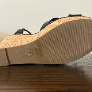 Lulus | Shoes | Lulus Black Strappy Nixie Wedge Platform Shoes | Poshmark